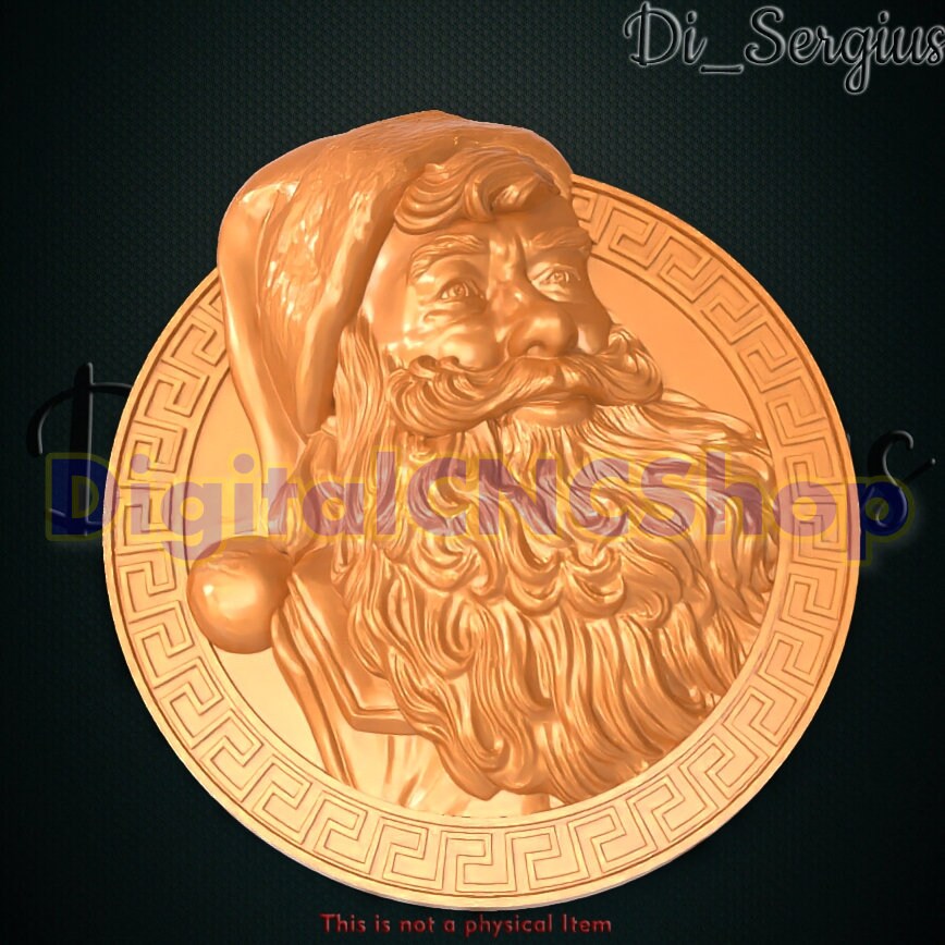 12 3D STL Models Santa Claus New Year Merry Christmas Grinch - Etsy