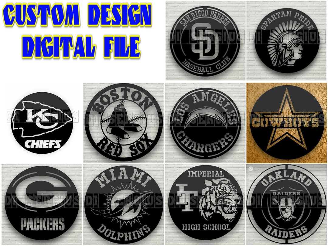 Custom Design Digital File DXF CDR Eps File for Laser Cut - Etsy