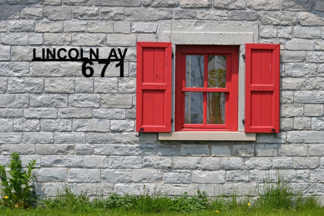 Personalized, Address Sign, Address, Sign, Number, Plasma Cut, File ...