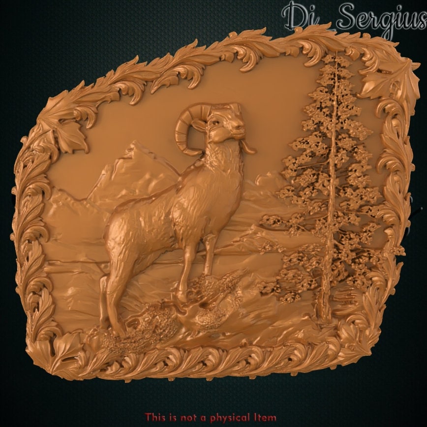 Animals 3D STL MODEL Wildlife Forest Picture STL File - Etsy Canada