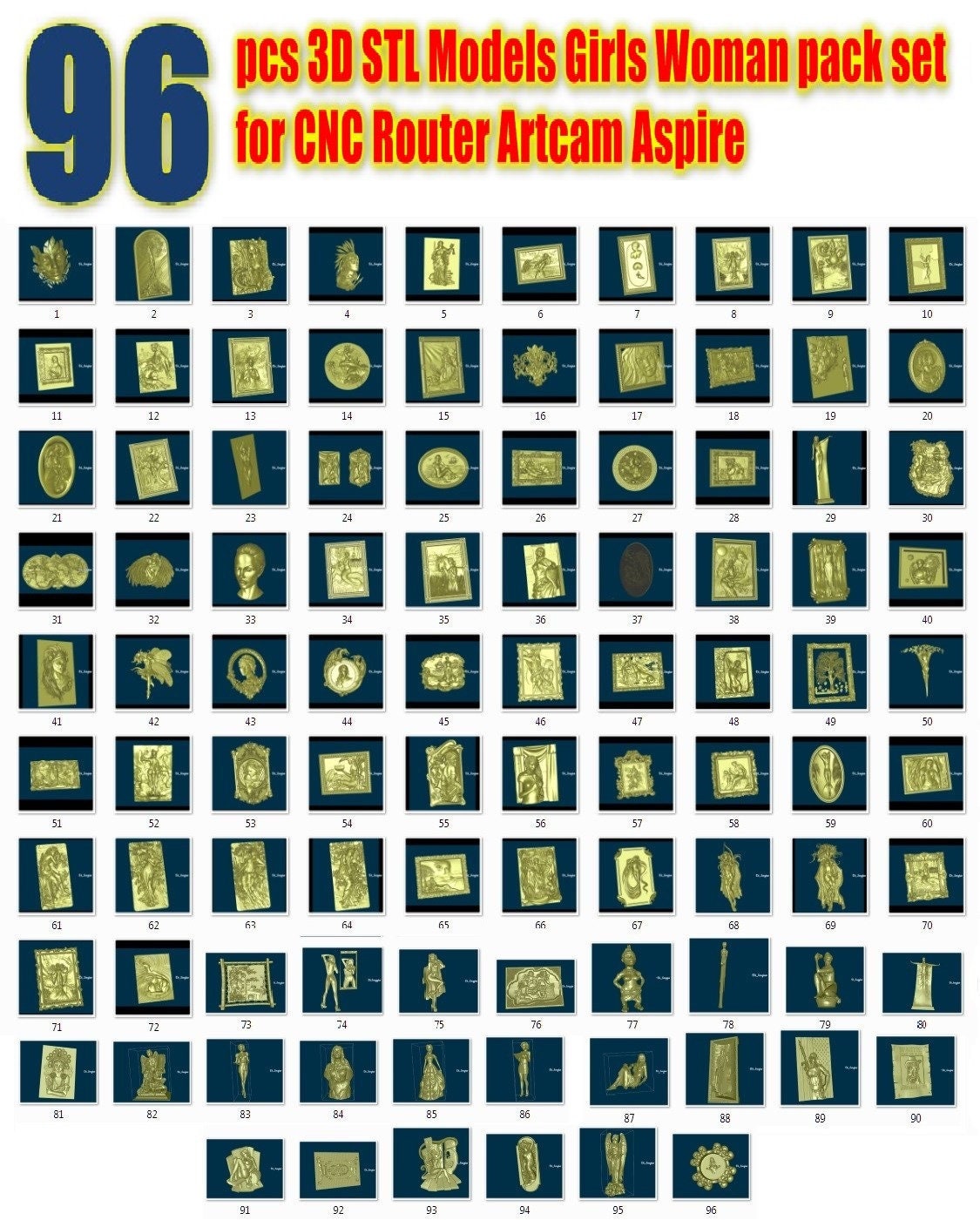 4000 Pcs 3D Models STL Files All MEGA Set Collection Patterns | Etsy