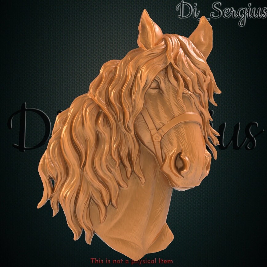 3D STL MODELS Horses Animals Wildlife Forest Relief - Etsy
