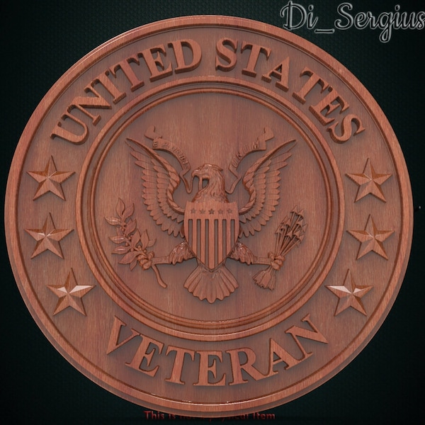 Army Wood Sign Stl - Etsy