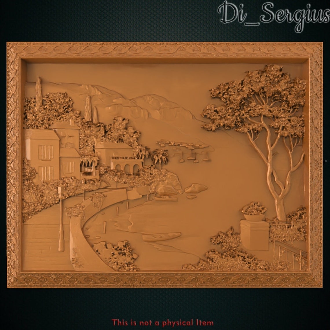 3D Stl Models Landscape Picture Scenery Scene Relief for - Etsy