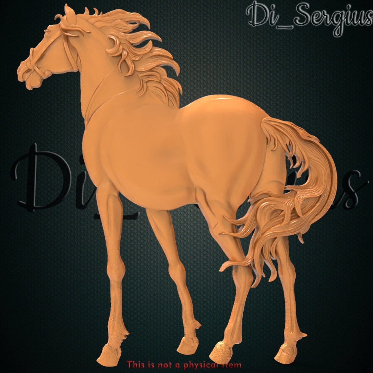 3D STL MODELS Horses Animals Wildlife Forest Relief - Etsy