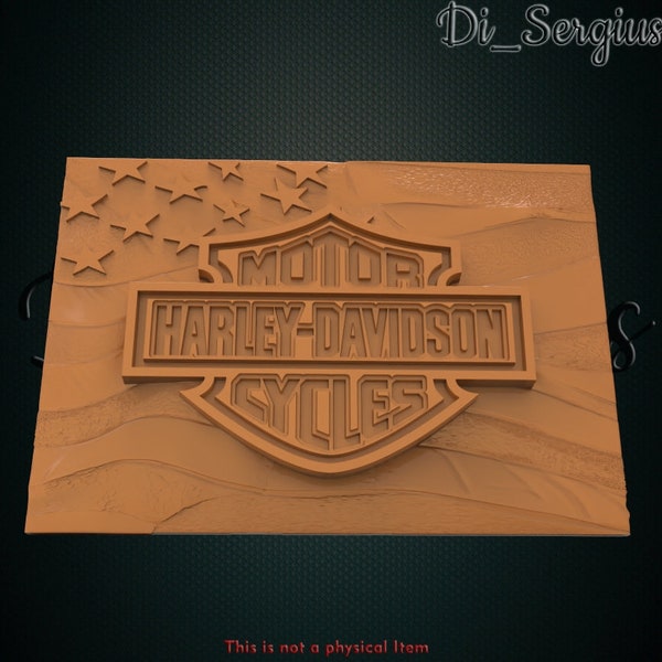 Cnc Harley Davidson Flag - Etsy