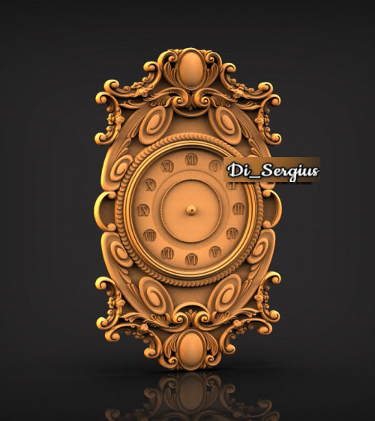 111 Pcs 3D Model STL Clock Pack Collection Wall for CNC Router - Etsy