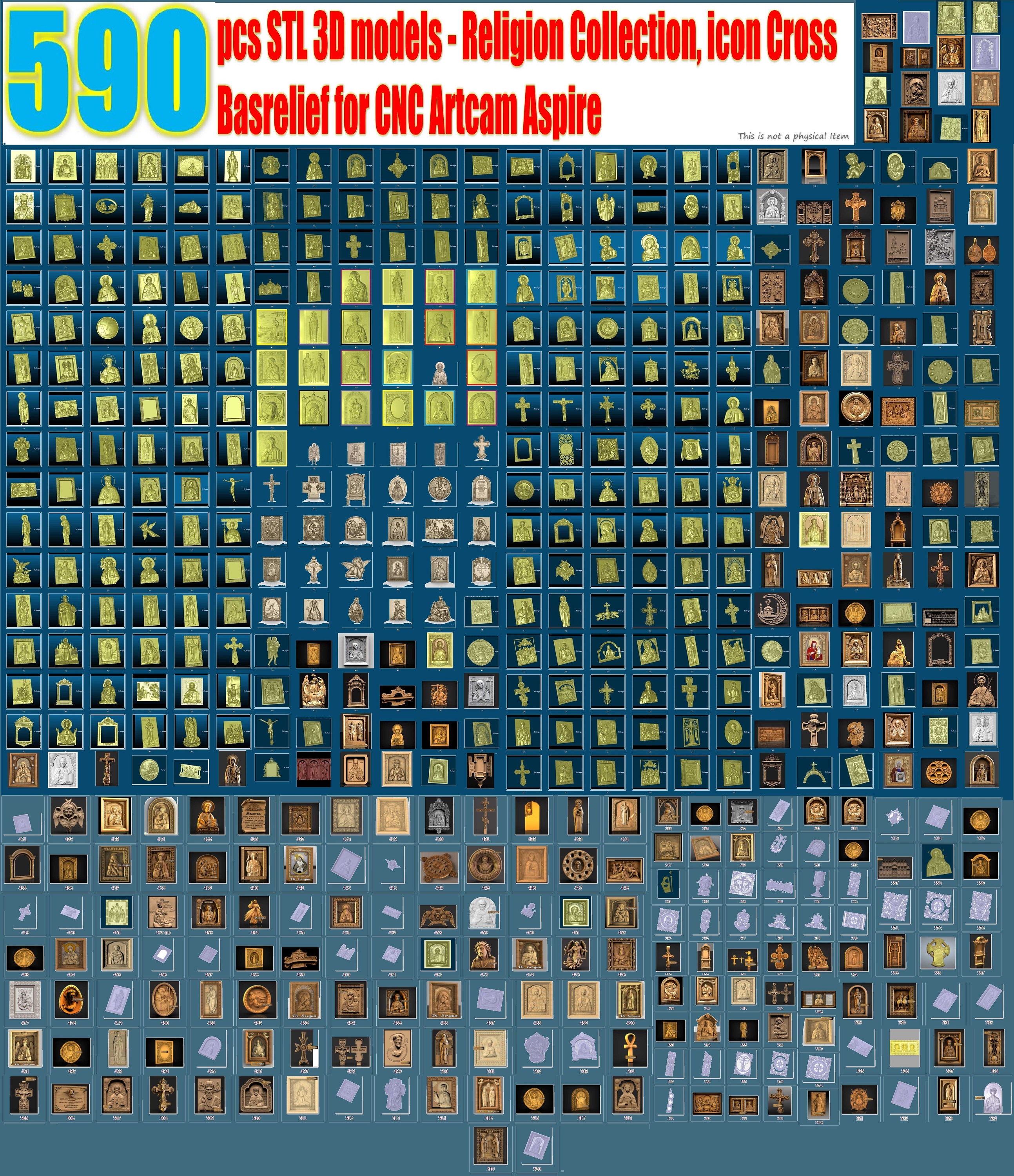 1700 Pcs 3D Models STL Files All MEGA Set Collection Patterns - Etsy