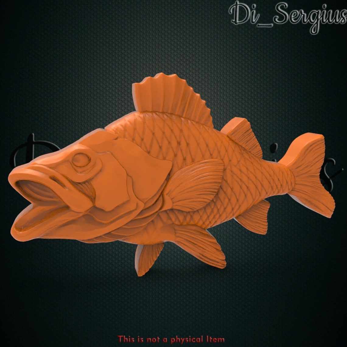 New 7 3D STL Models Fish Fishes Nature for CNC Router Aspire - Etsy