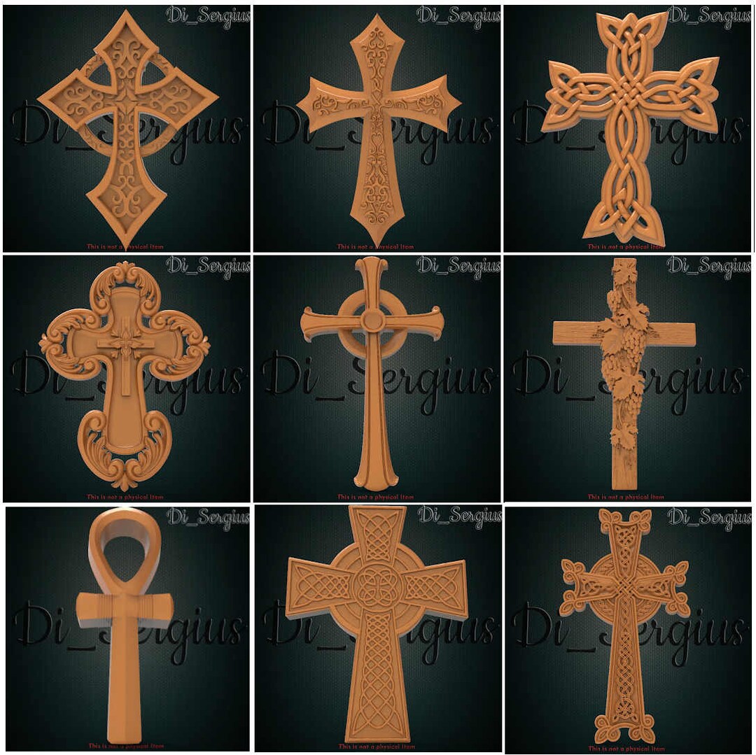 Celtic Cross 3D STL Model, CNC Router Carving (digital Product) - Etsy