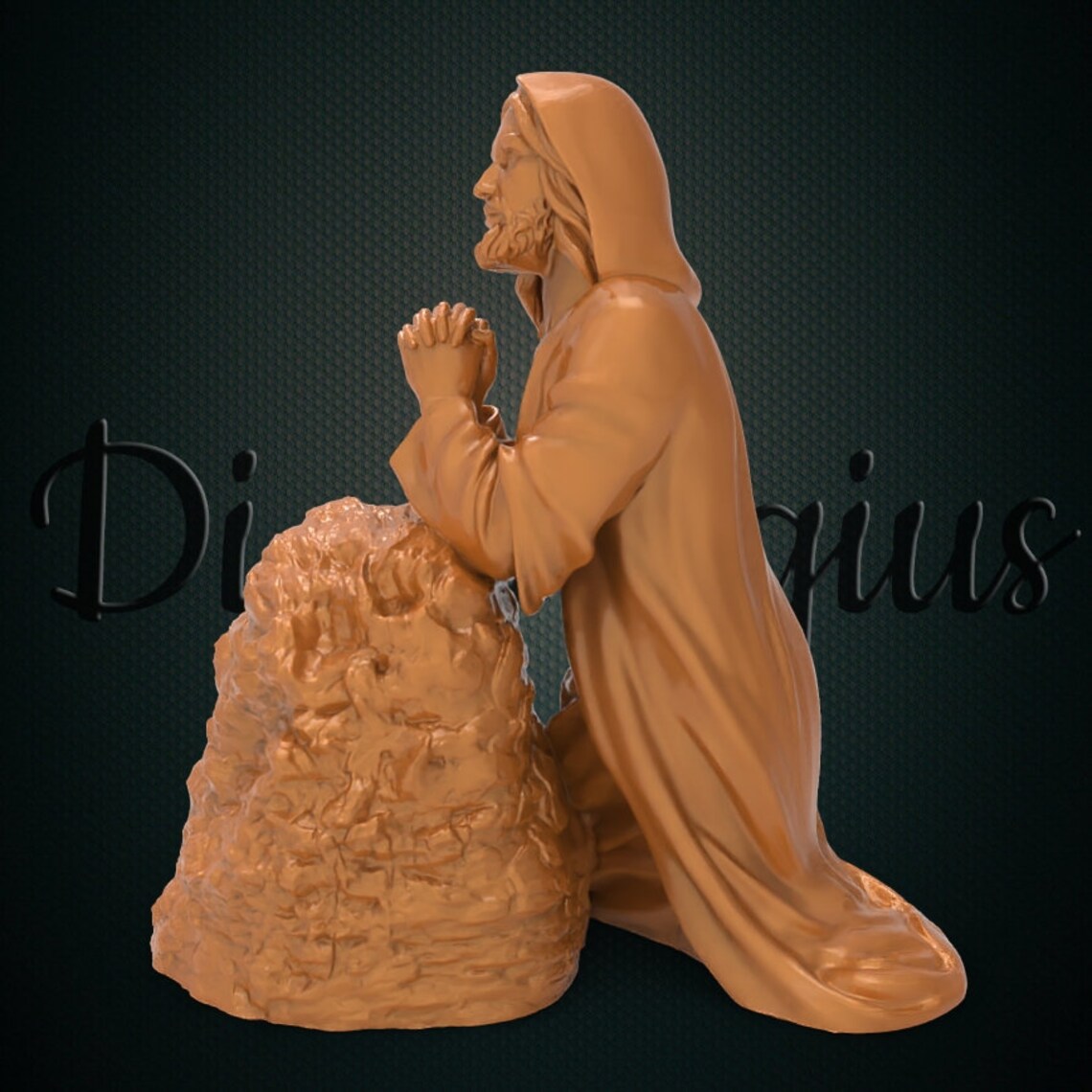 Jesus Prayer 3D STL Models Decor Saint God 3D Printer - Etsy