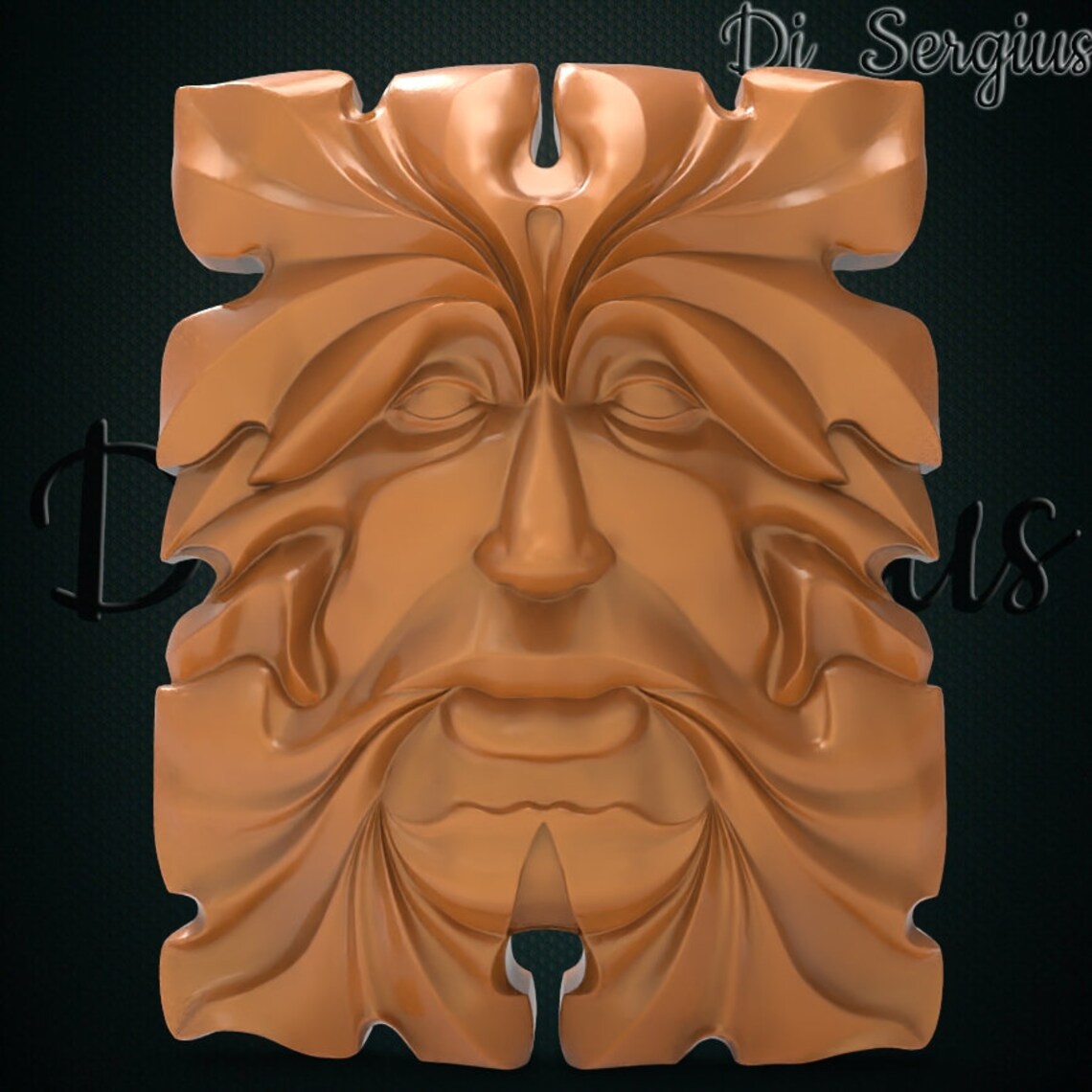 13 3D STL Models Totem Face Amulet Luck Joss Mascot Talisman | Etsy