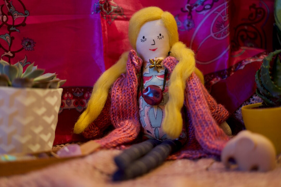 Handmade Doll Alma, Handmade, Special Gift, Unique, Collectible ...