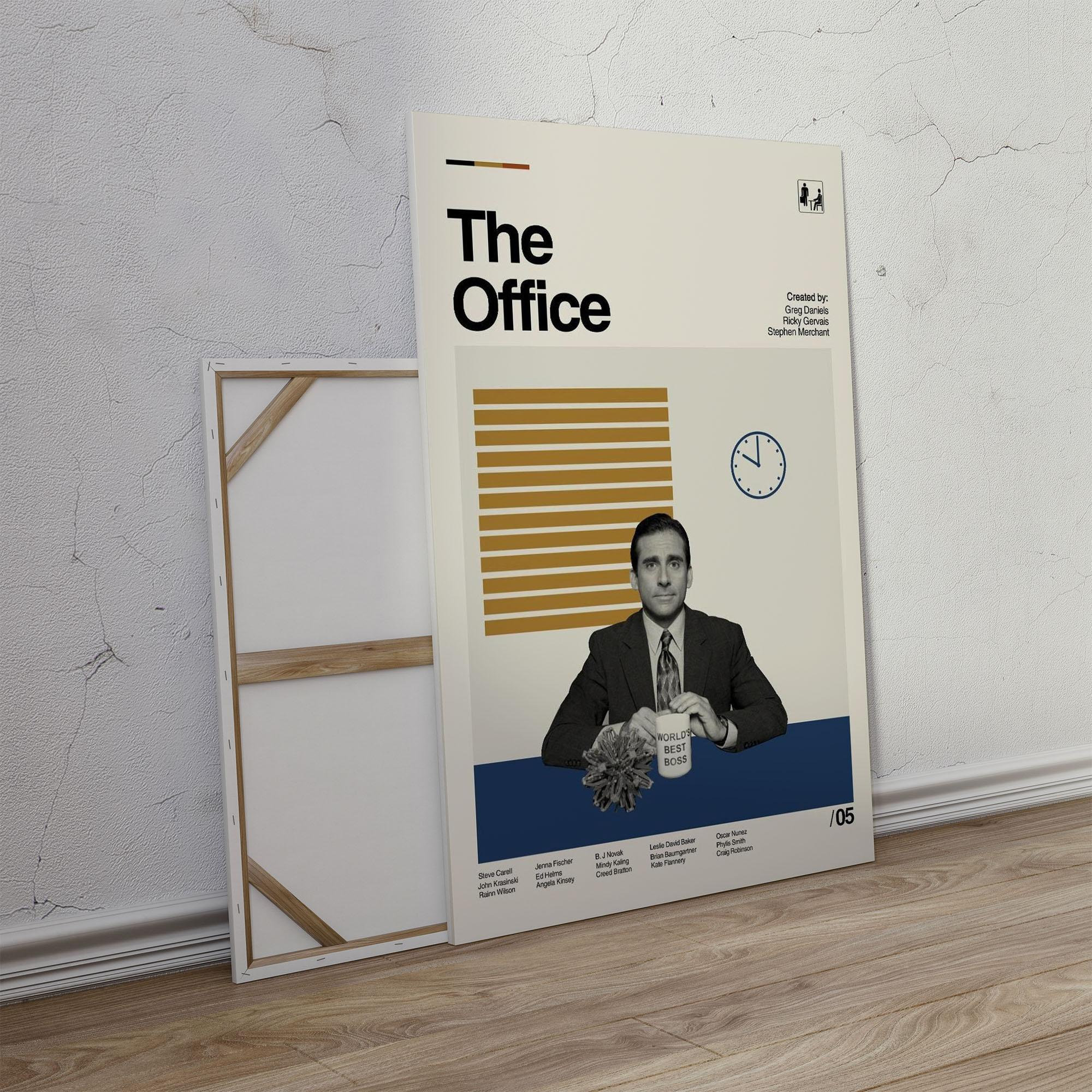 The Office Michael Scott Tv Show Canvas Tv Seires - Etsy