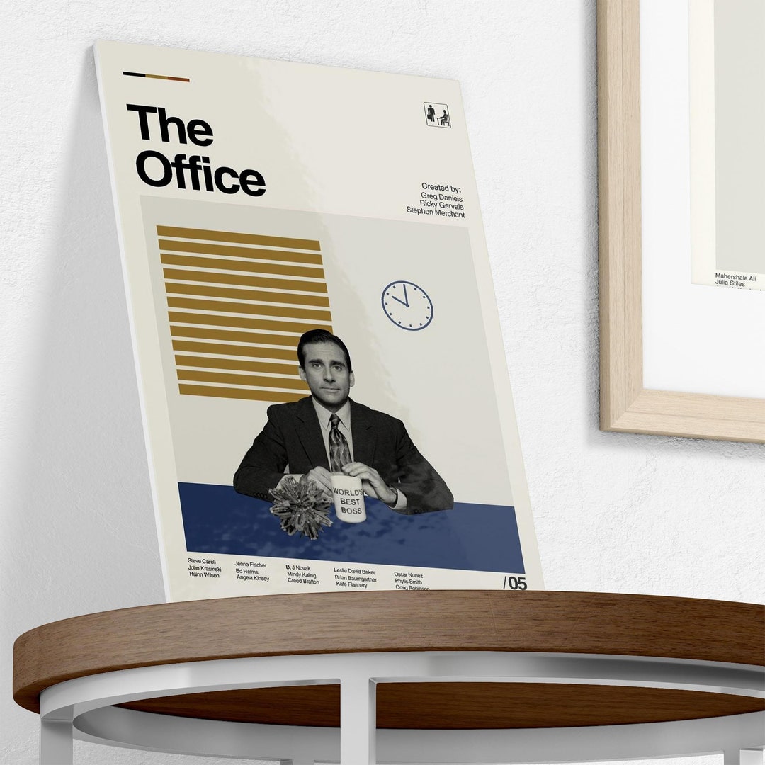 The Office Michael Scott Tv Show Canvas Tv Seires - Etsy