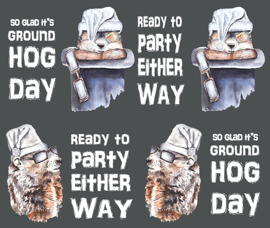 Groundhog Day Funny Socks | Bill Murray Ground Hog Day | Unisex Crew ...