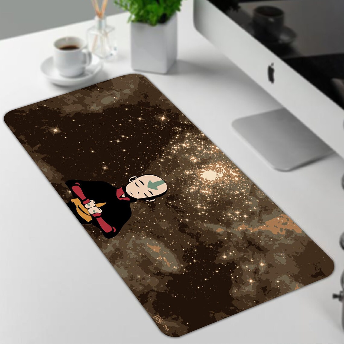 Avatar Desk Mat Pastel Anime Desk Mat Desk Mat Cute Desk | Etsy