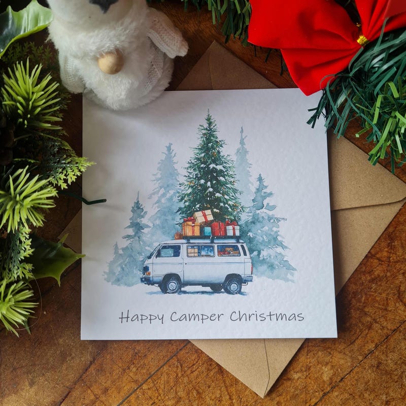 Vw Bus Card - Etsy