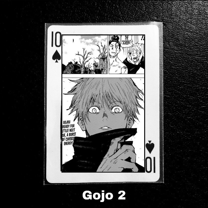 Gojo Satoru Plastic Playing Card - Etsy