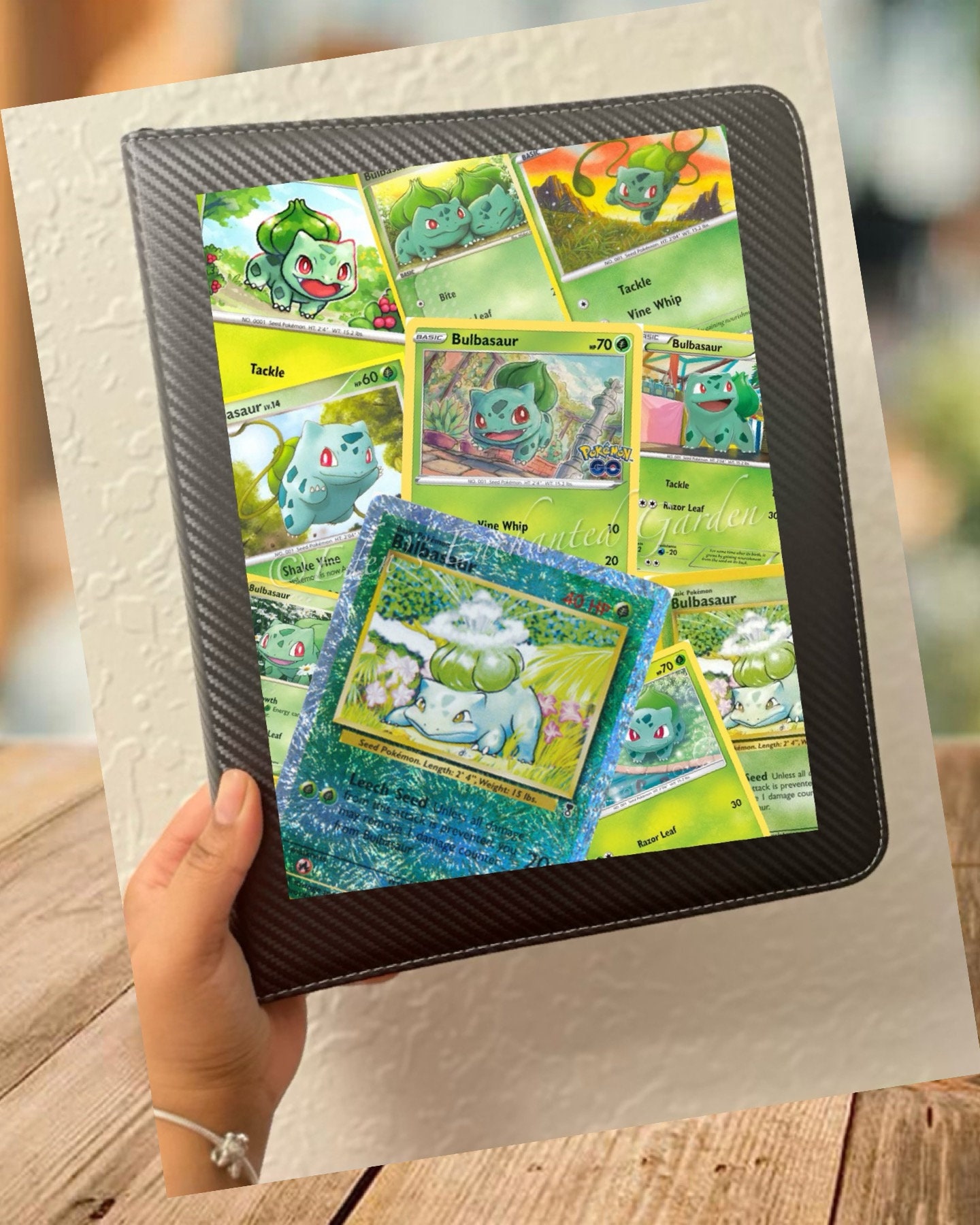 Pokémon Trading Card Binder Bulbasaur - Etsy