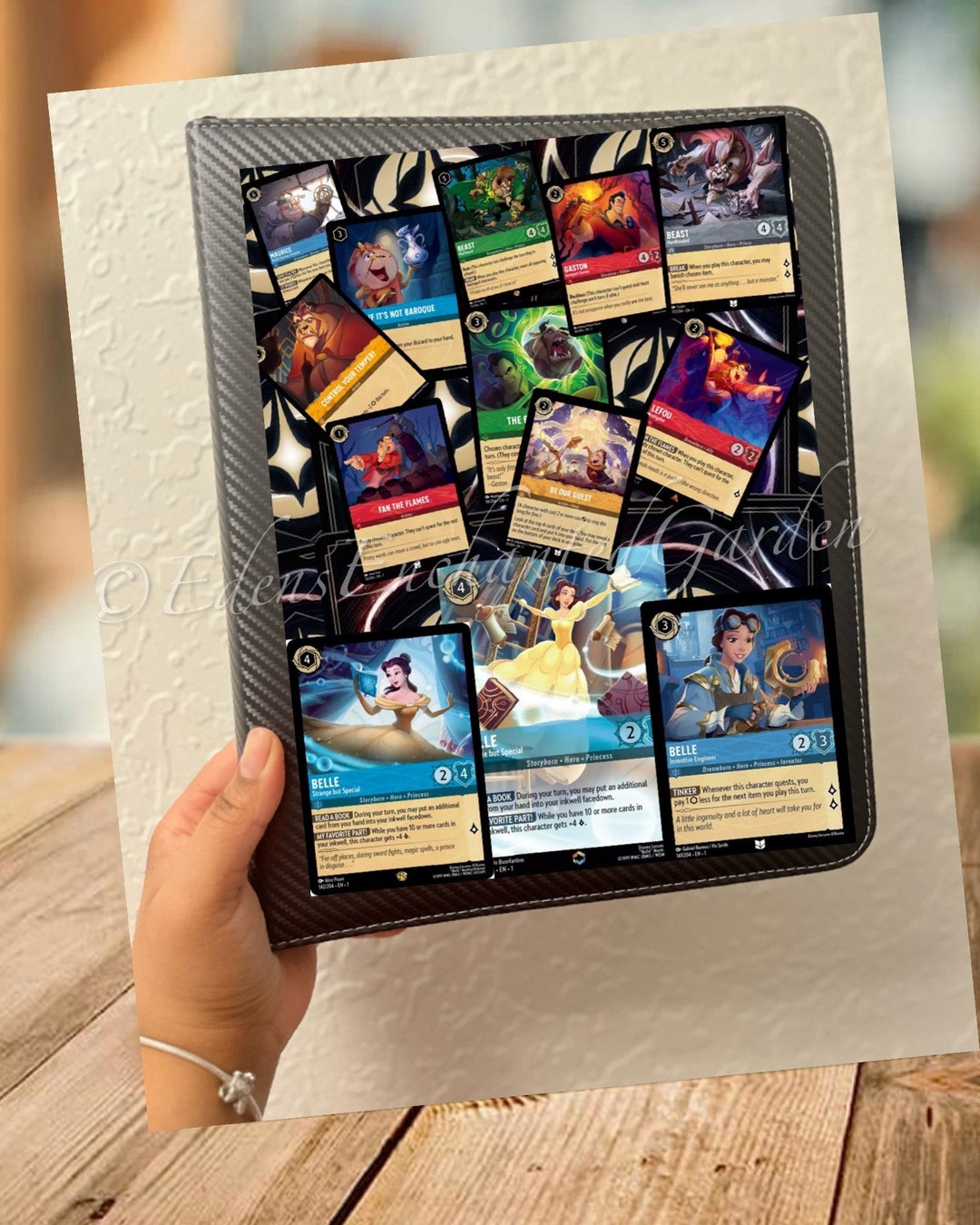 Lorcana Trading Card Binder the Storybook - Etsy