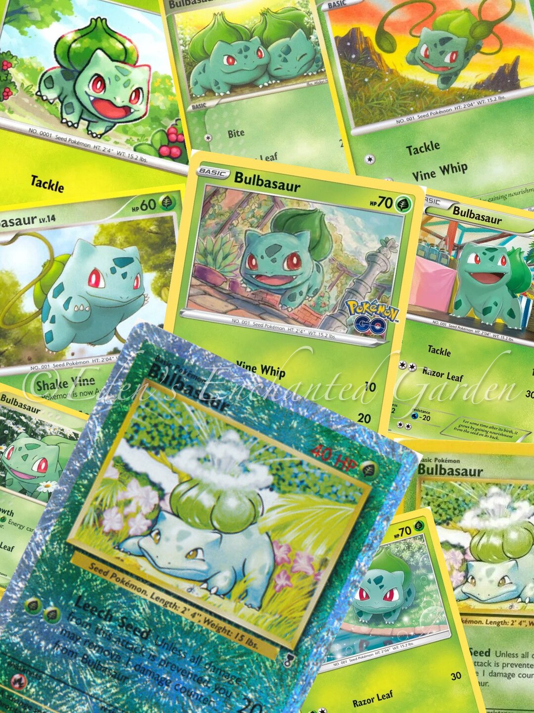 Pokémon Trading Card Binder Vinyl Decal Bulbasaur - Etsy