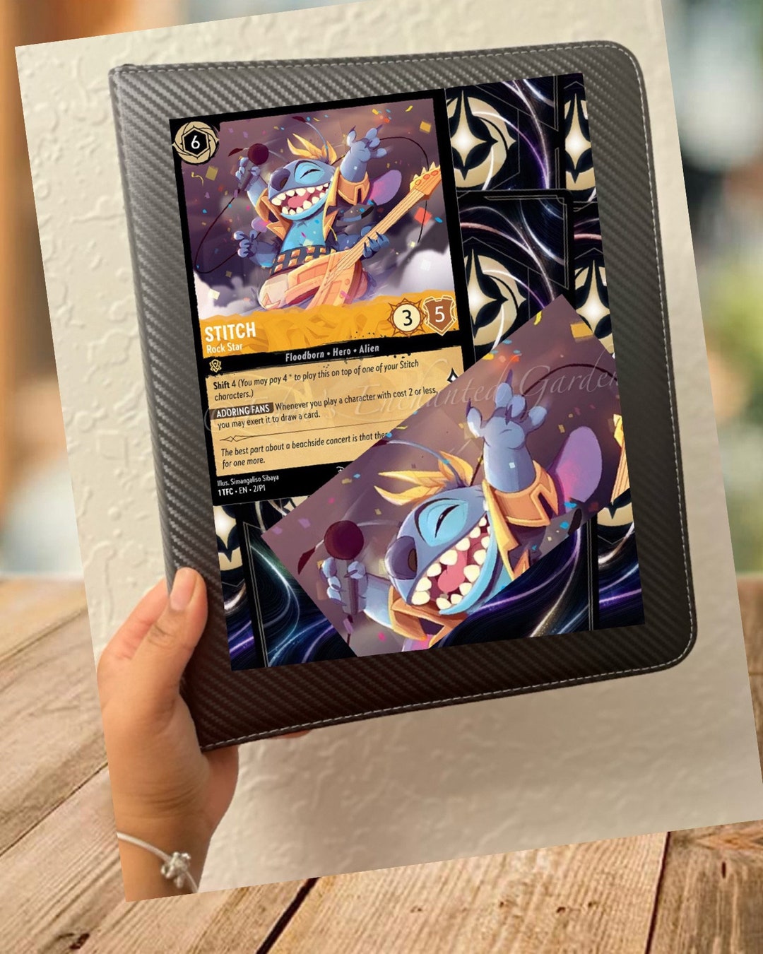 Lorcana Trading Card Binder the Chaos - Etsy