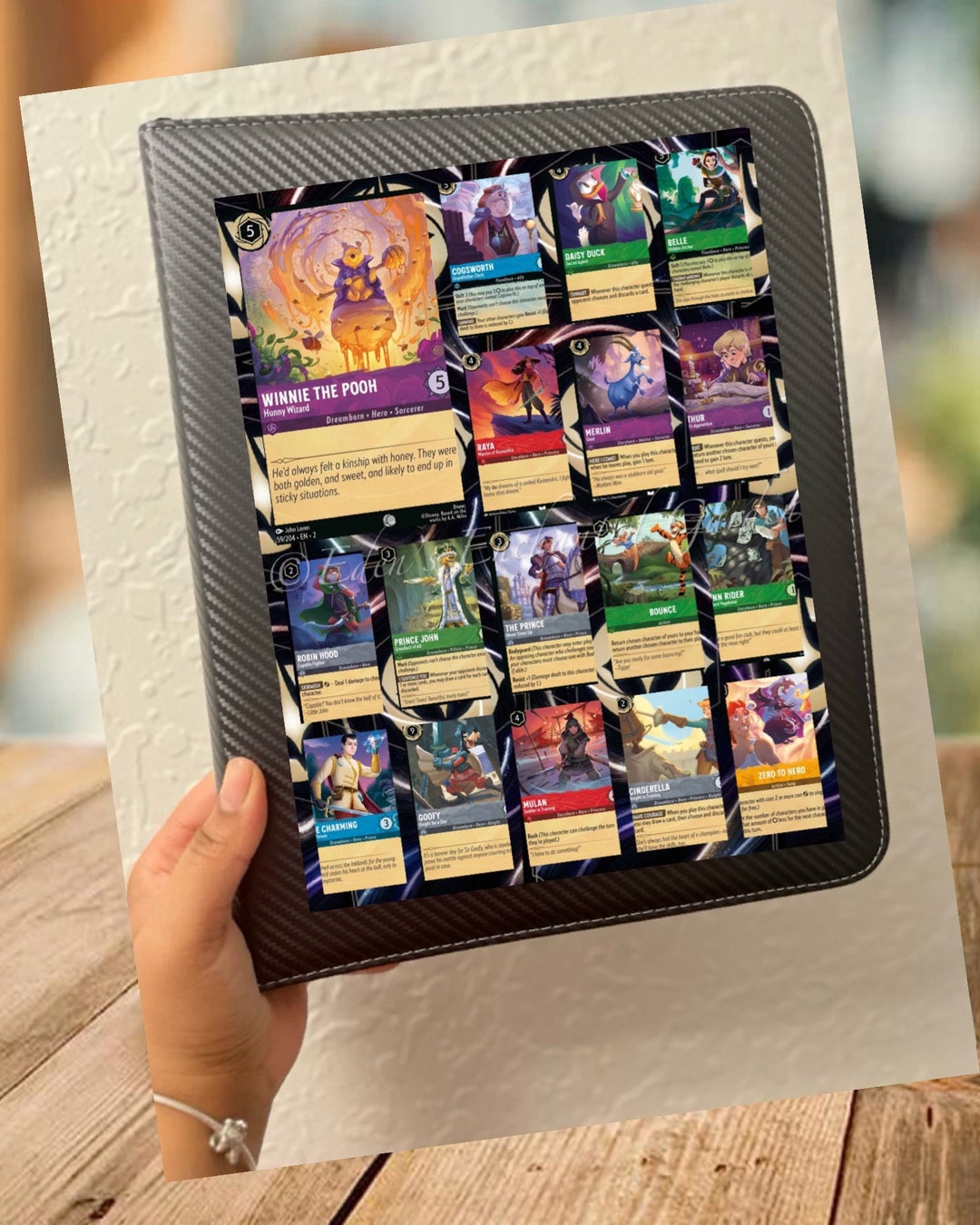 Lorcana Trading Card Binder the Sequel - Etsy