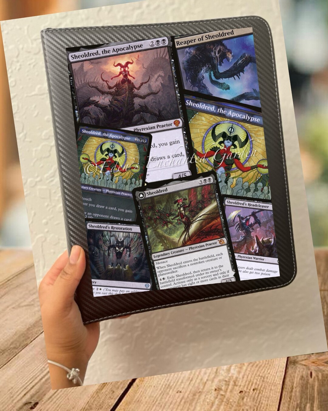 Magic the Gathering Trading Card Binder Sheoldred - Etsy