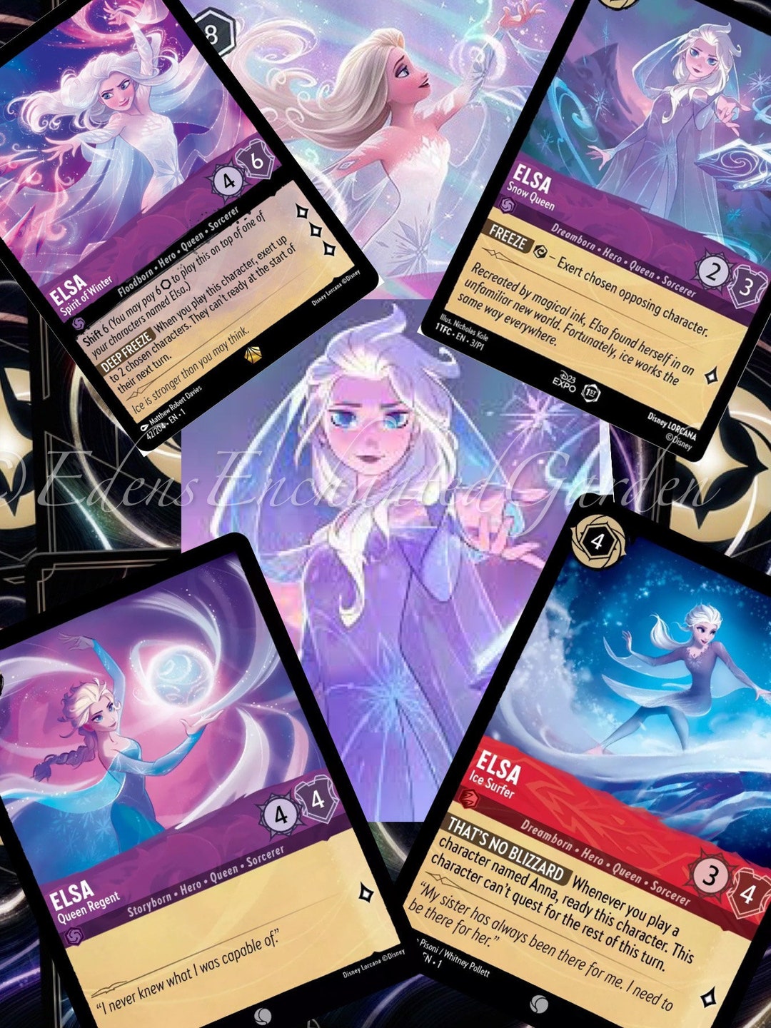 Lorcana Trading Card Binder Vinyl Decal the Queen - Etsy