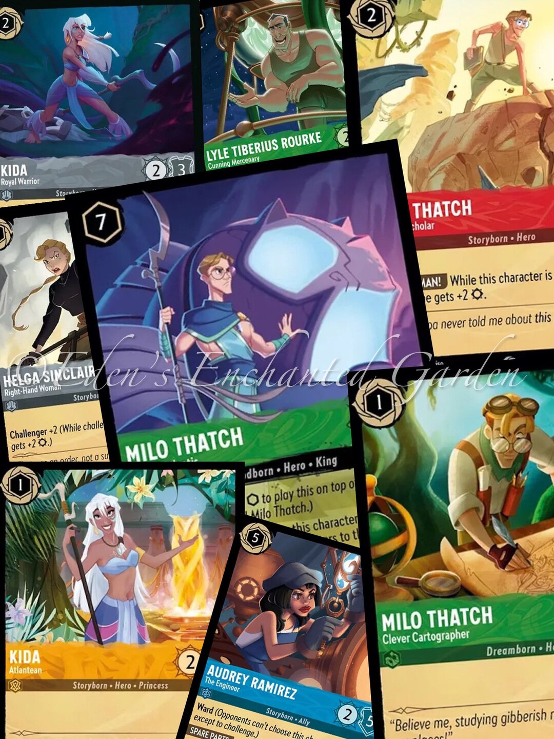 Lorcana Trading Card Binder Vinyl Decal the Lost World - Etsy