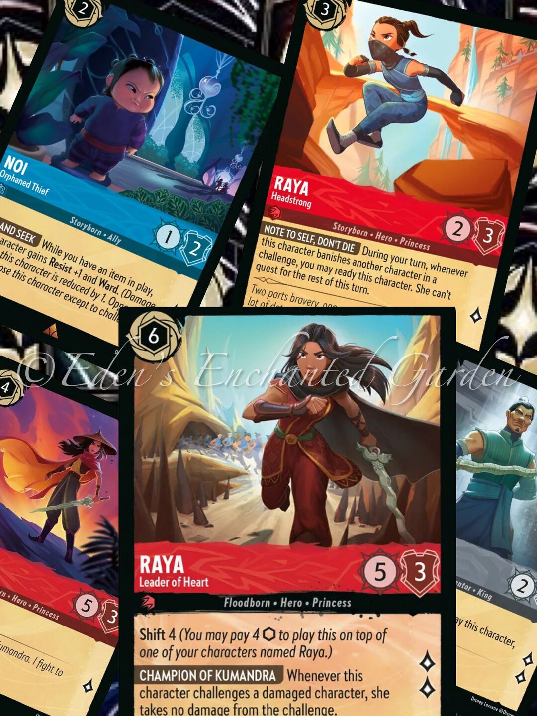 Lorcana Trading Card Binder Vinyl Decal the Dragon Princess - Etsy