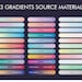 33 Adobe Illustrator Gradient Colours | Color Palette Bundle for ...