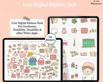Animated Digital Stickers Png - Etsy