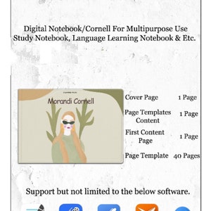 Vocabulary Digital Notebook | Digital Language Study Notebook in PDF ...