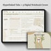Vocabulary Digital Notebook Digital Language Study Notebook in PDF ...