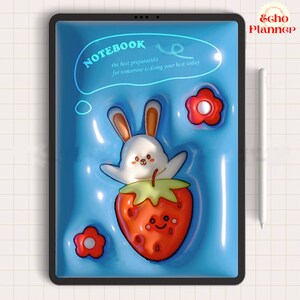 3D Digital Notebook Covers | Goodnotes Covers | 10 Notability Covers ...
