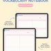 Language Learning Planner and Notebook | Grammar Digital Notebook ...