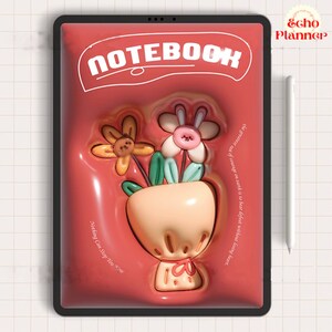 3D Digital Notebook Covers | Goodnotes Covers | 10 Notability Covers ...