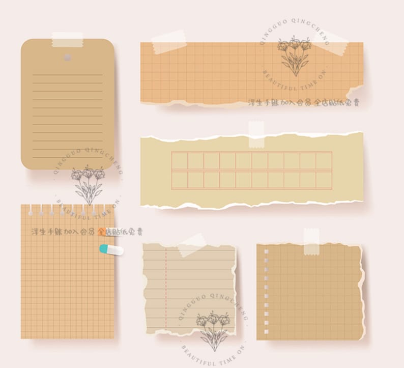 Digital Sticker Book for Goodnotes PNG Files of Digital - Etsy