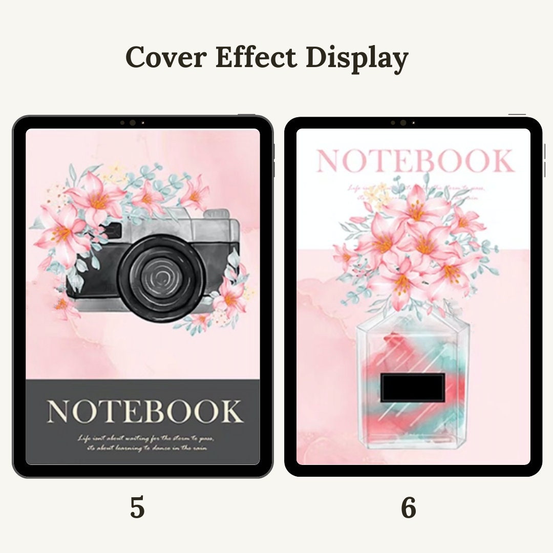 Aesthetic Goodnotes Notability Covers | Samsung & iPad Notes Covers ...