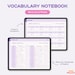Purple Language Learning Digital Planner: Vocabulary & Grammar (PDF ...
