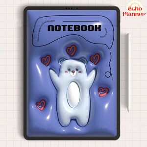3D Digital Notebook Covers | Goodnotes Covers | 10 Notability Covers ...