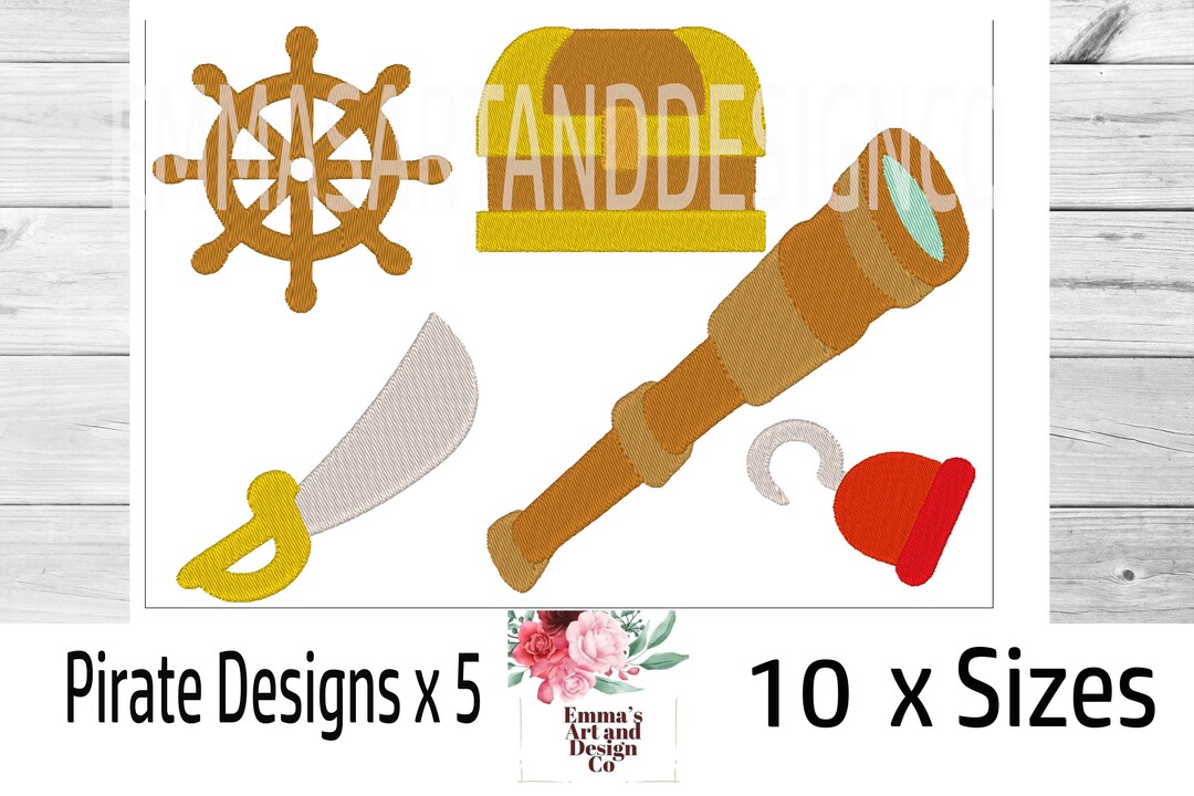 Pirate Machine Embroidery Design, Pirate Embroidery Designs, Embroidery ...