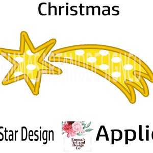 Christmas North Star Machine Embroidery Design, Machine Embroidery ...