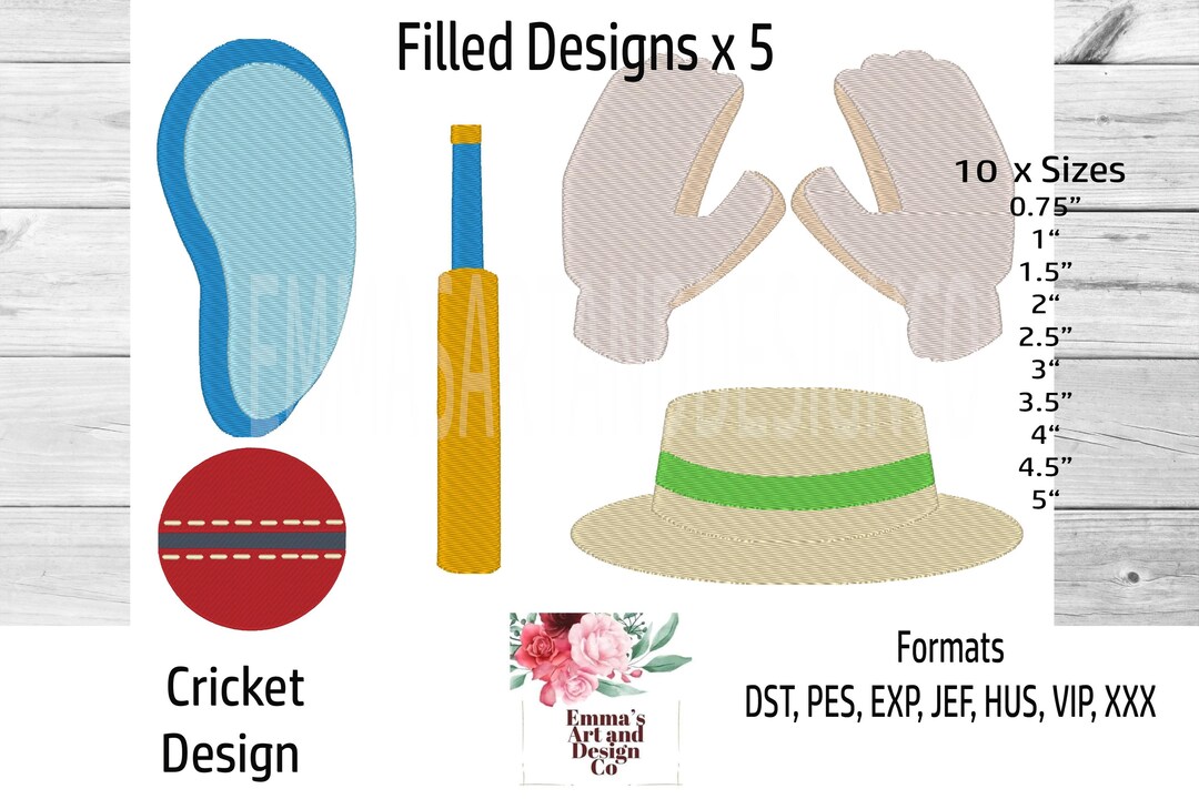 Cricket Machine Embroidery Design, Cricket Design, Cricket Embroidery ...