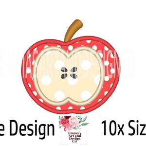 Apple Machine Embroidery Design, Fall Machine Embroidery Design ...