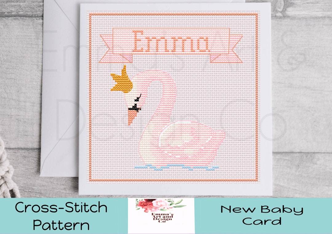 New Born Cross Stitch Pattern, New Baby Cross-stitch Pattern, Cross ...