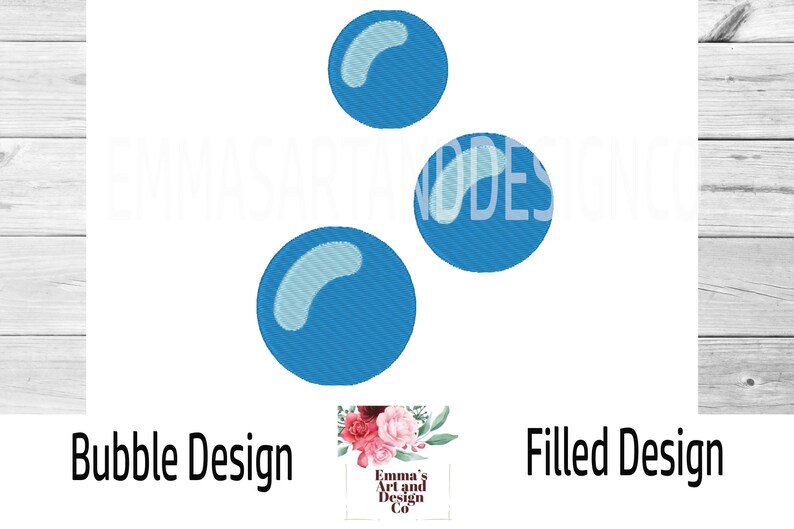 Bubble Machine Embroidery Design, Cute Bubble Embroidery Designs ...