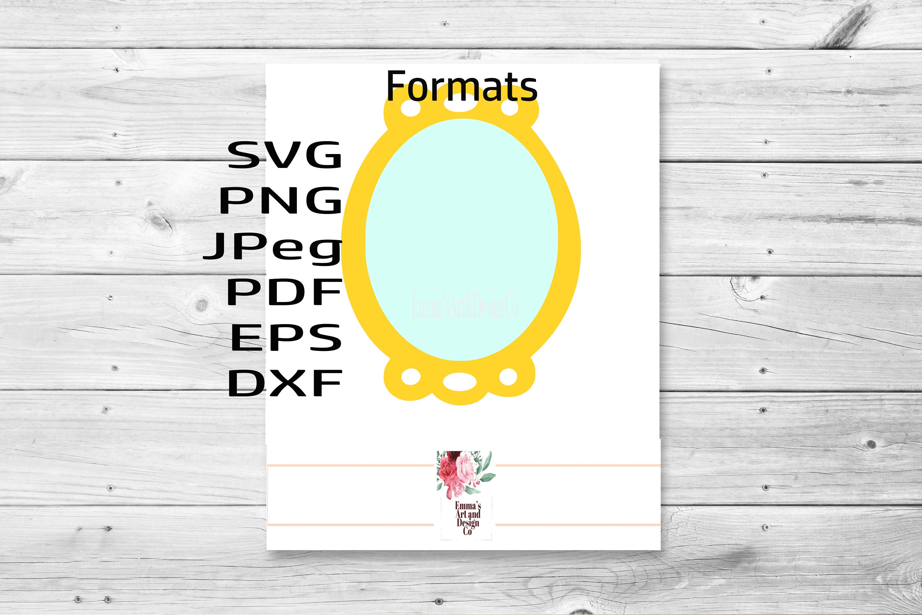 Mirror SVG Mirror SVG Princess Mirror Cutting File Magic | Etsy